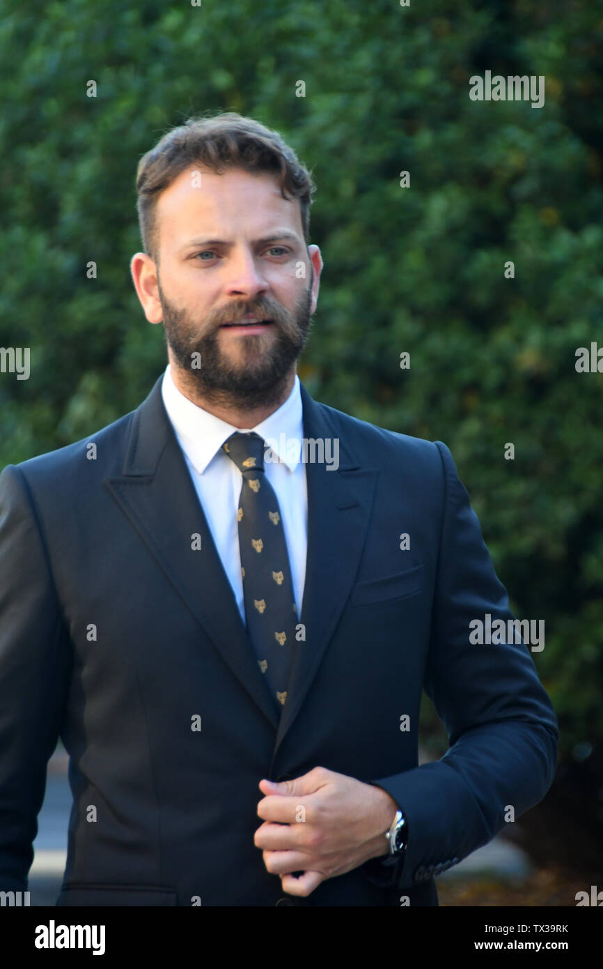 Rome 19 Giu 2019 Villa Wolkonsky Globo d'Oro 2019 Alessandro Borghi ...