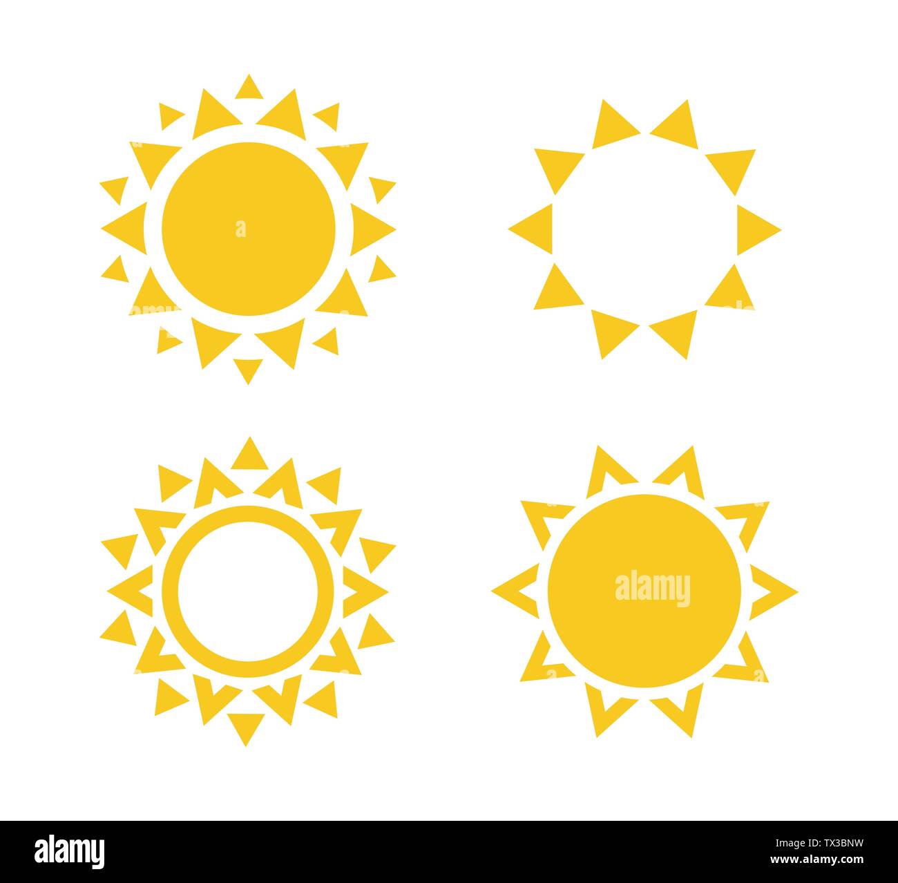 Sunny Icon Vector
