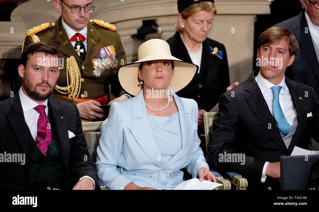 Luxembourg, Luxembourg. 23rd June, 2019. Prince Louis, Princess ...