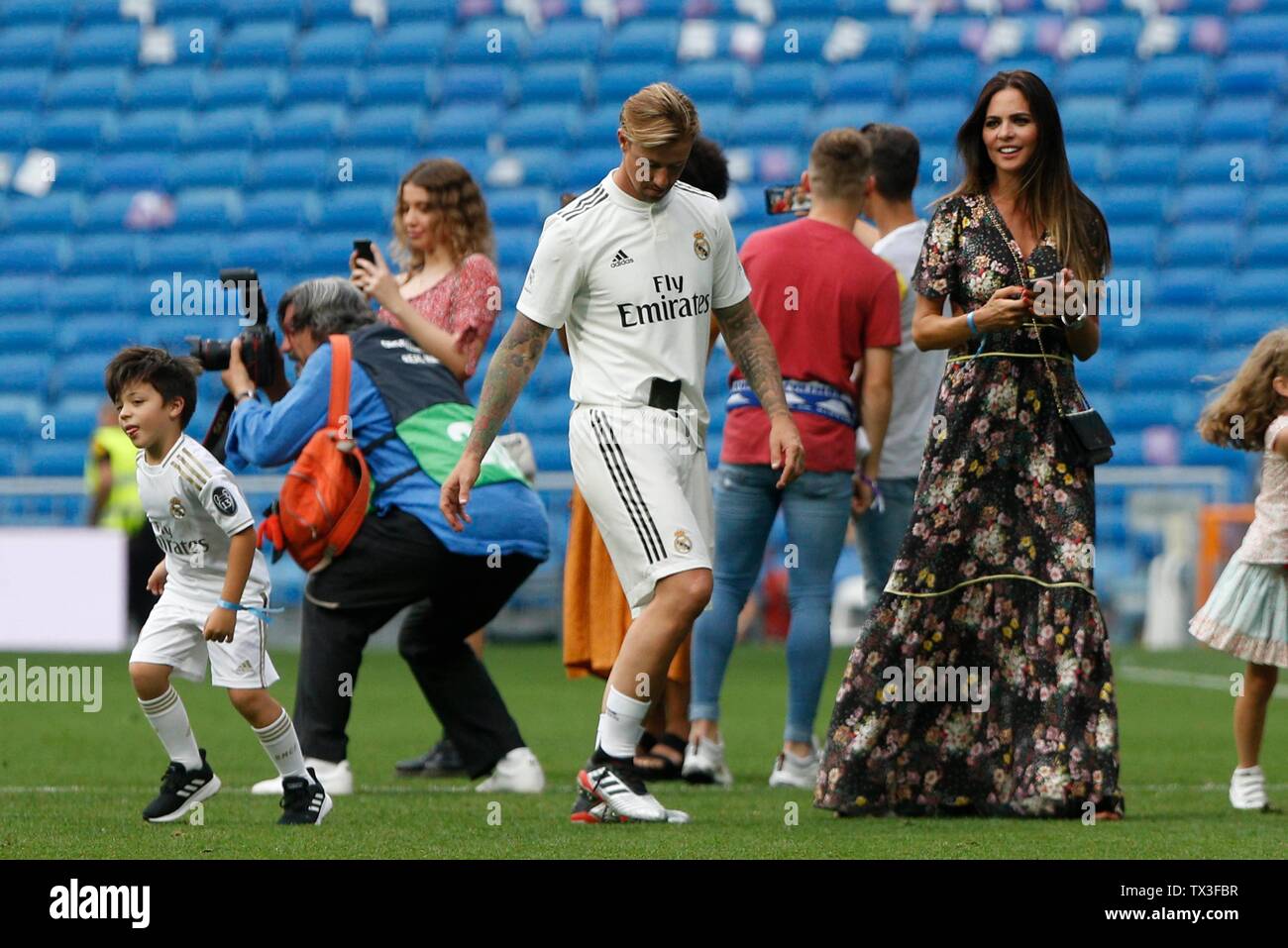 GUTI AND ARANTXA DE BENITO DURING CORAZON CLASSIC MATCH 2019 BETWEEN ...