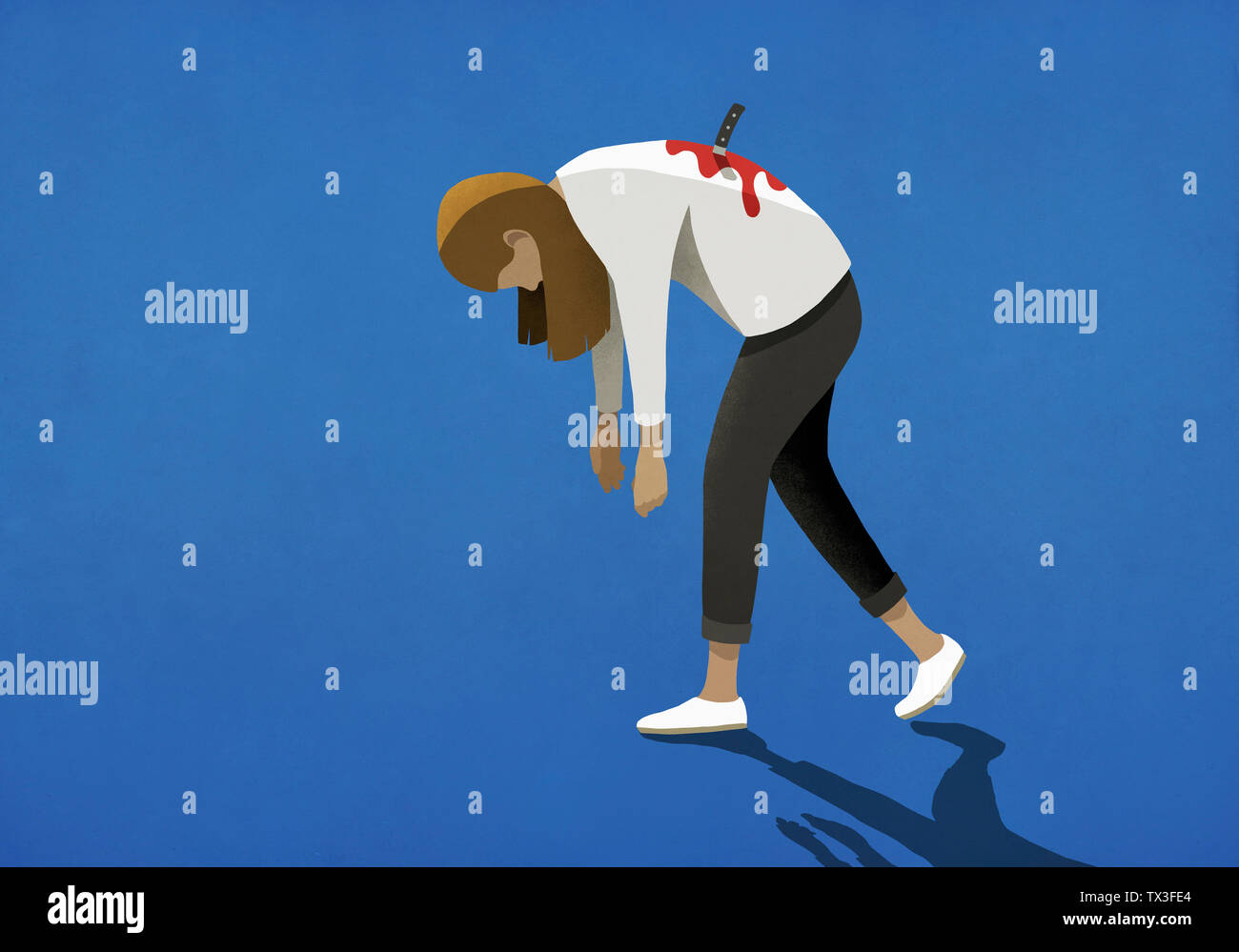 Stabbed in the back hi-res stock photography and images - Alamy