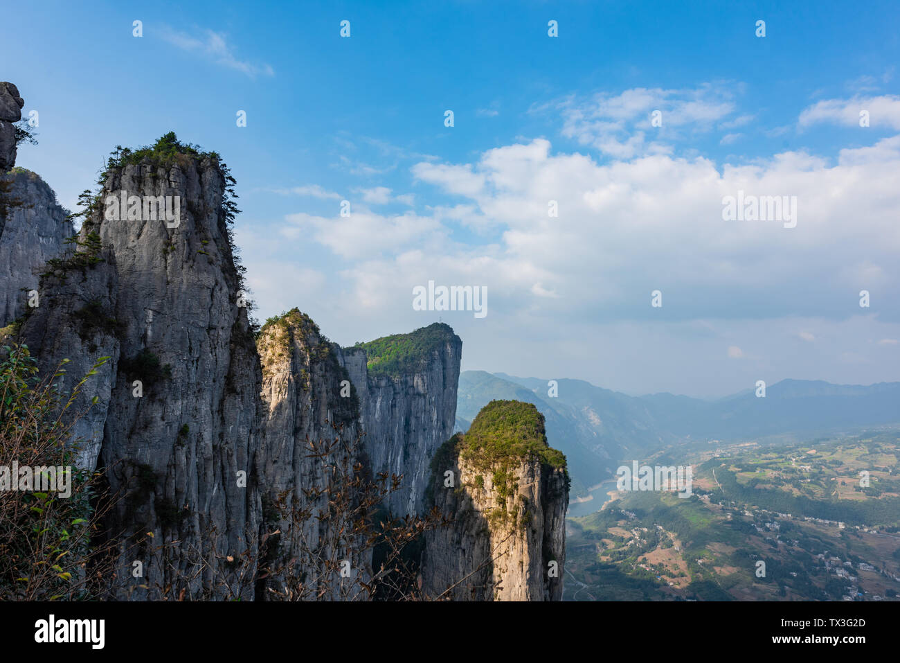 Enshi Grand Canyon Stock Photo - Alamy