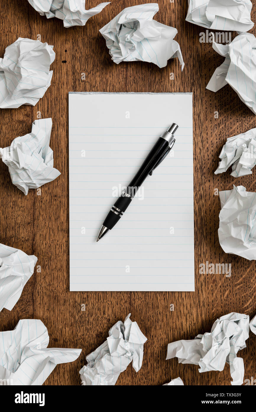 Blank page challenge hi-res stock photography and images - Alamy