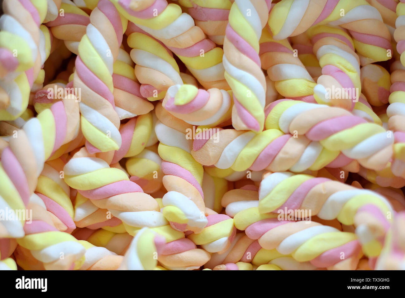 A lot of colorful marshmallows Stock Photo - Alamy