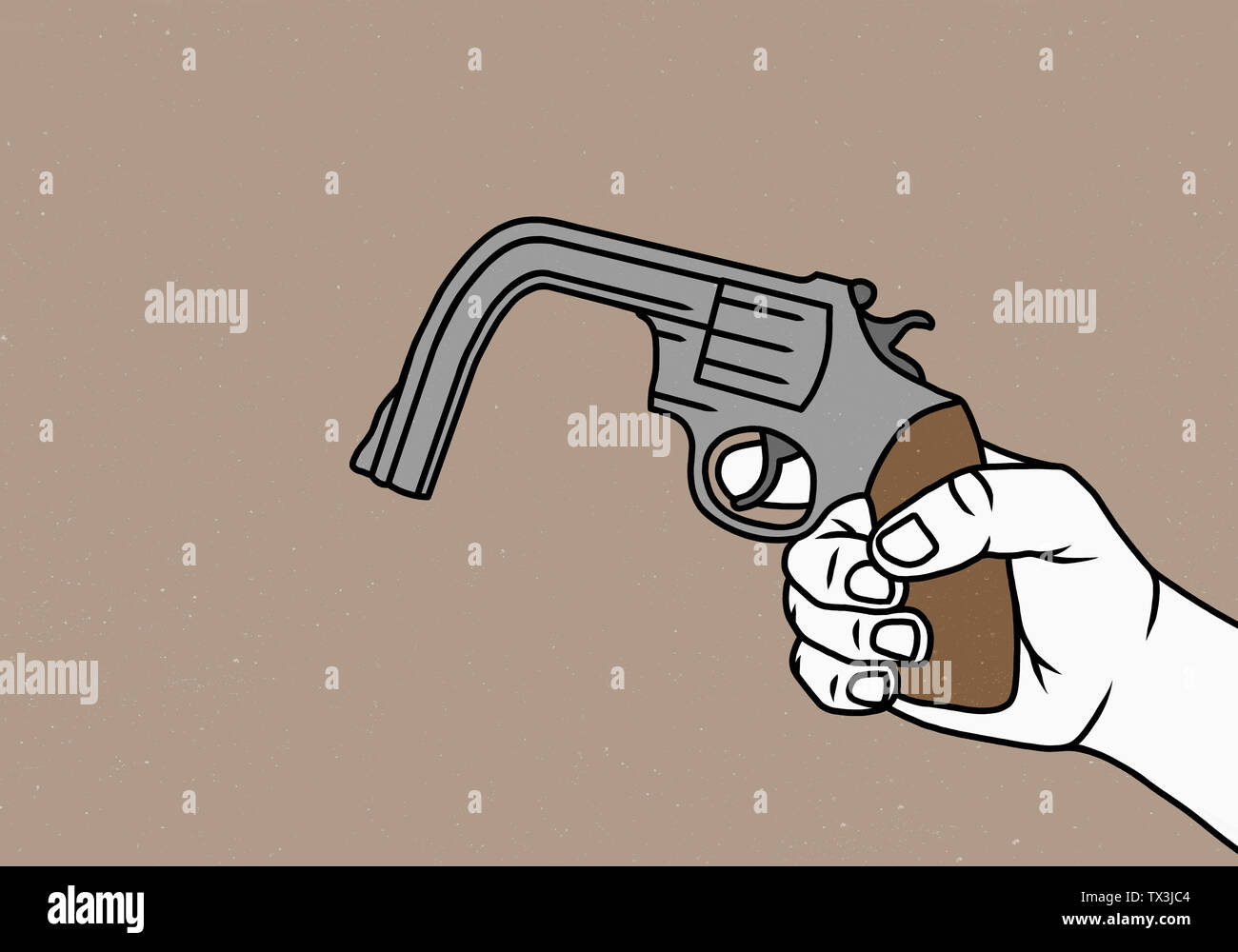 Bent barrel hi-res stock photography and images - Alamy