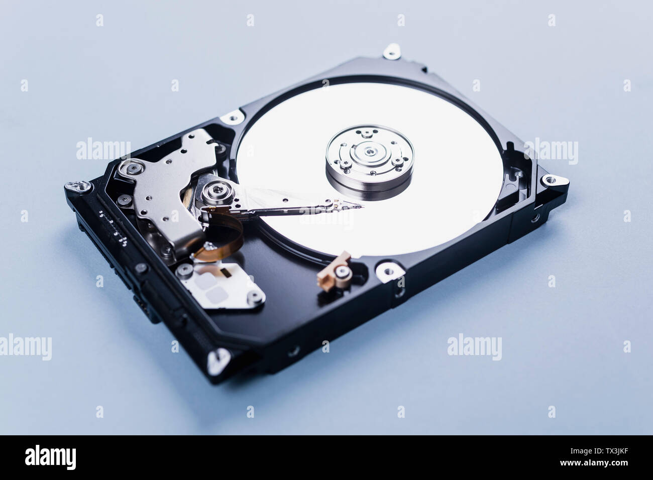 Open external hard disk drive Stock Photo - Alamy