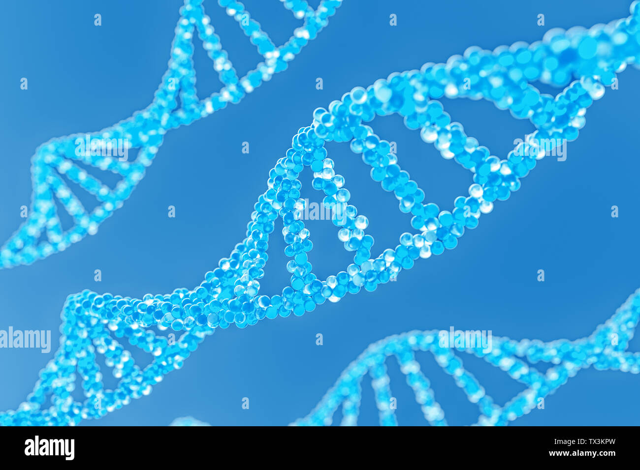 Spherical spiral DNA, three-dimensional rendering Stock Photo - Alamy