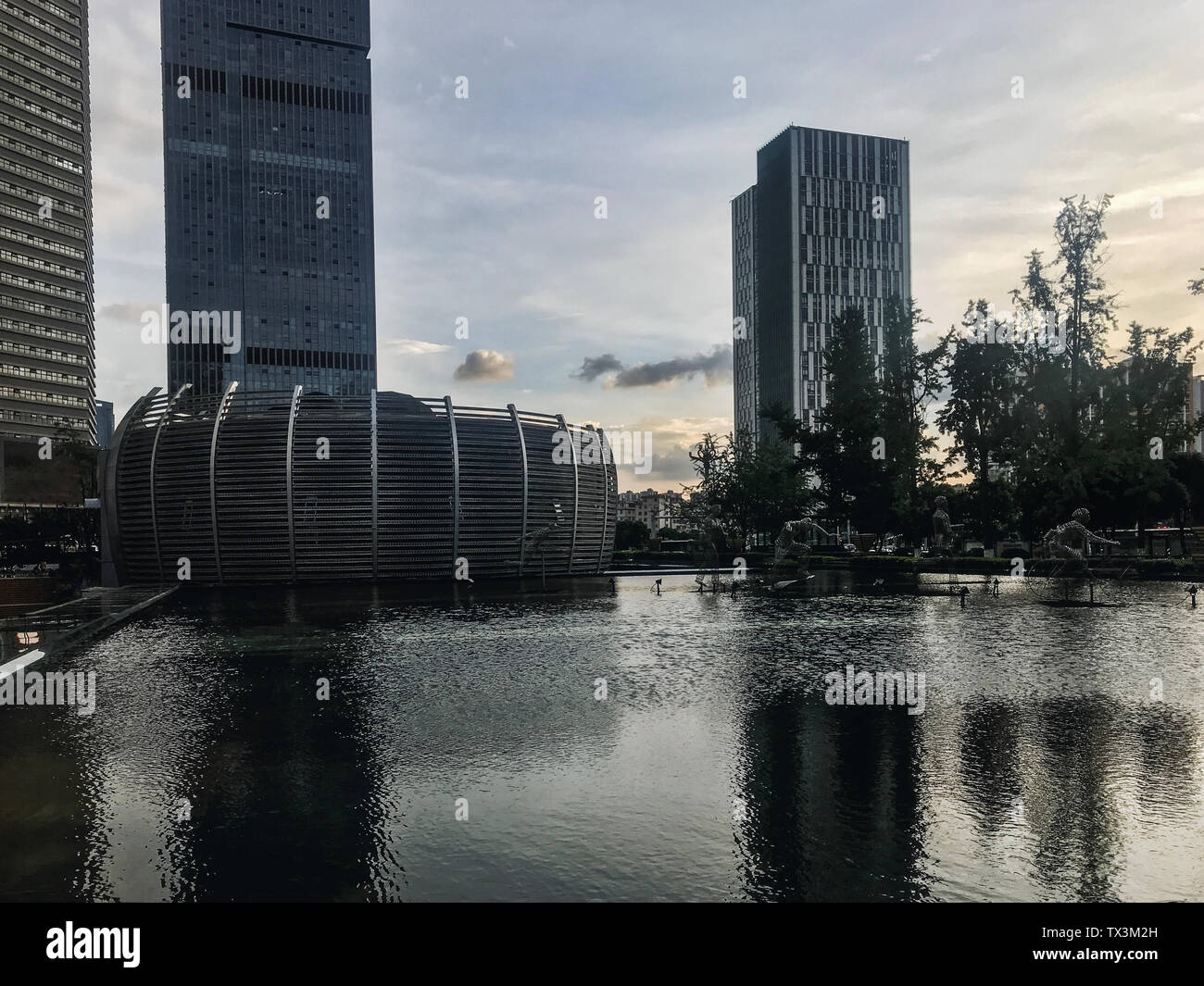 External Structure of Urban Architecture Stock Photo - Alamy