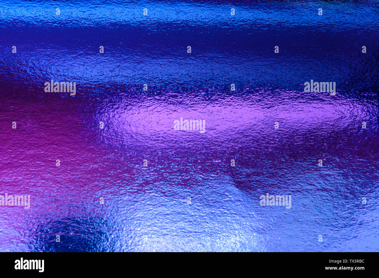 Blue shiny foil texture as an abstract background Stock Photo - Alamy