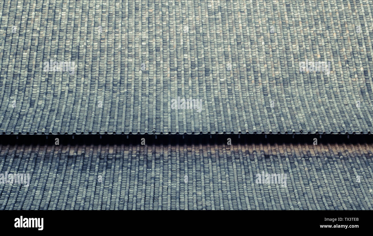 Chinese Roof Tiles Texture Chinese Tiled Roof Hi Res Stock Photography