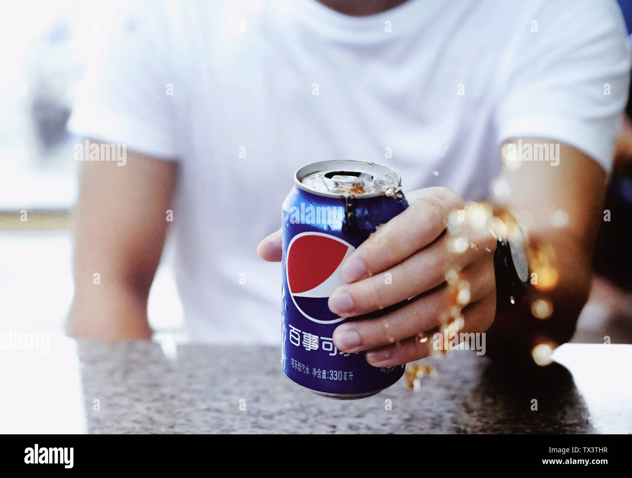 Pepsi family hi-res stock photography and images - Alamy