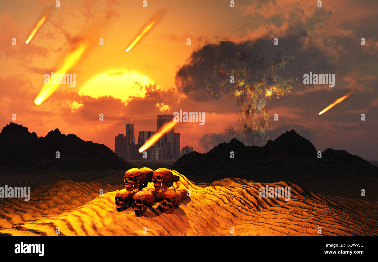 Weapons and human skulls hi-res stock photography and images - Alamy