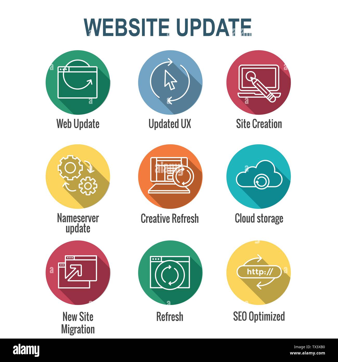 Modernize vector vectors hi-res stock photography and images - Alamy