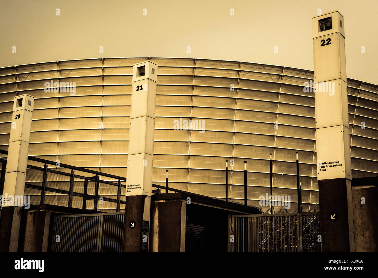 South Africa's Cape Town Stadium was built for the 2010 FIFA Soccer ...