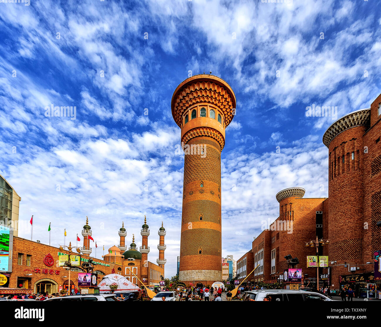 The ancient outdoor city of high rise building hi-res stock photography ...