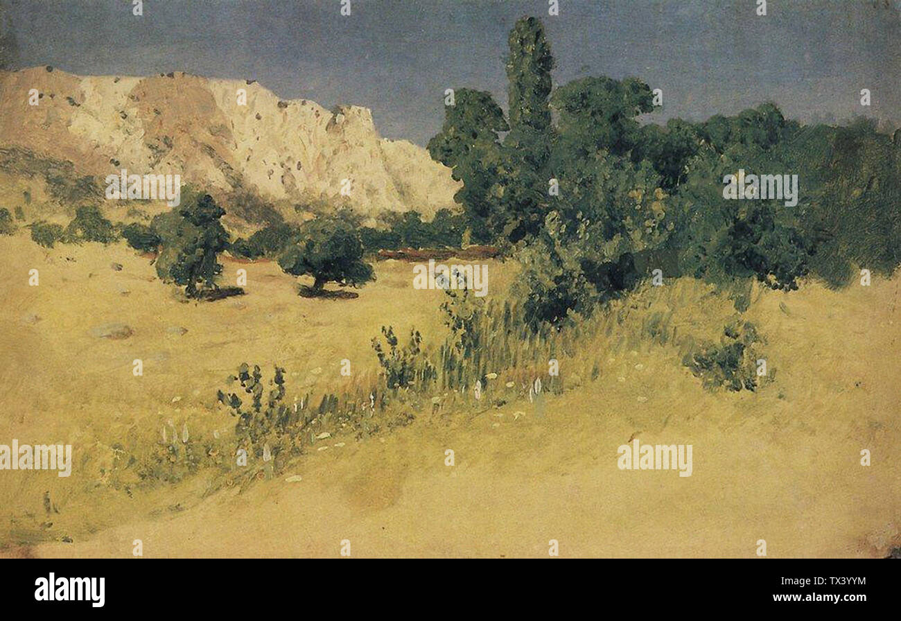 Arkhip Kuindzhi - Crime Yayla C 1890 Stock Photo - Alamy