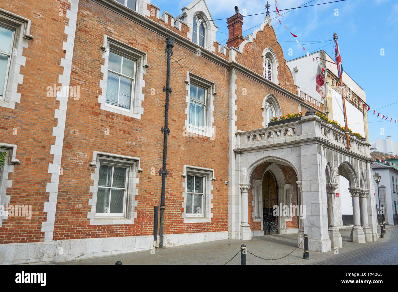 The Convent, Residence of the Governor. Gibraltar Stock Photo - Alamy