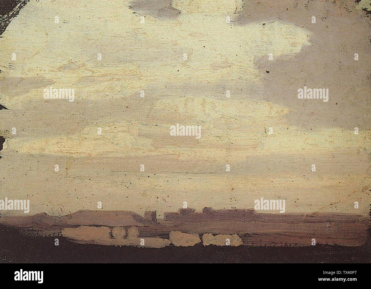 Arkhip Kuindzhi - Clouds 1875 Stock Photo - Alamy