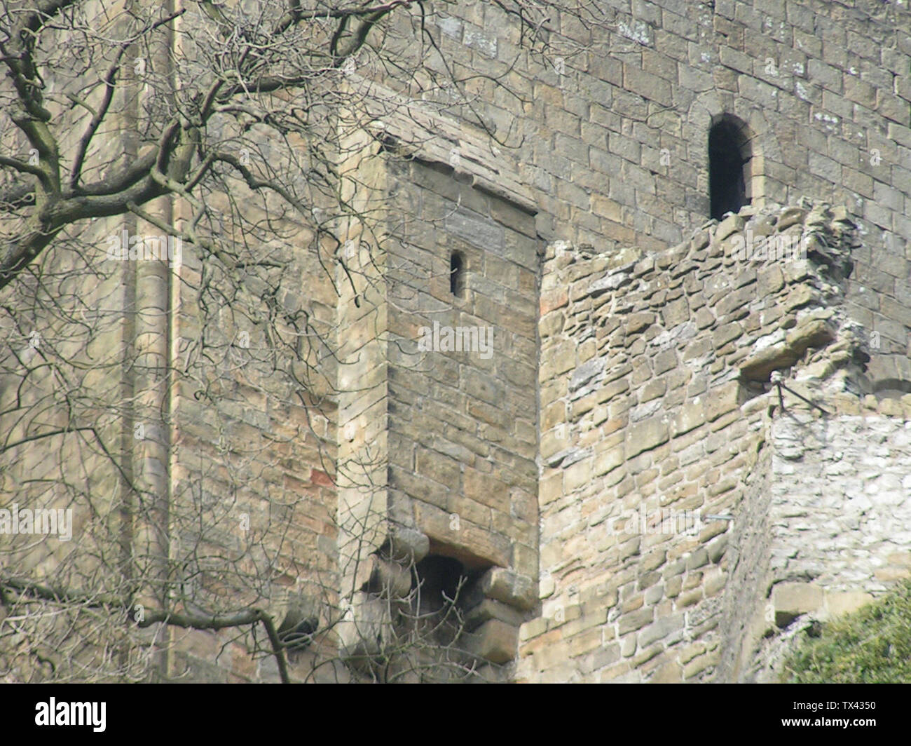 The garderobe at peveril castle hi-res stock photography and images - Alamy