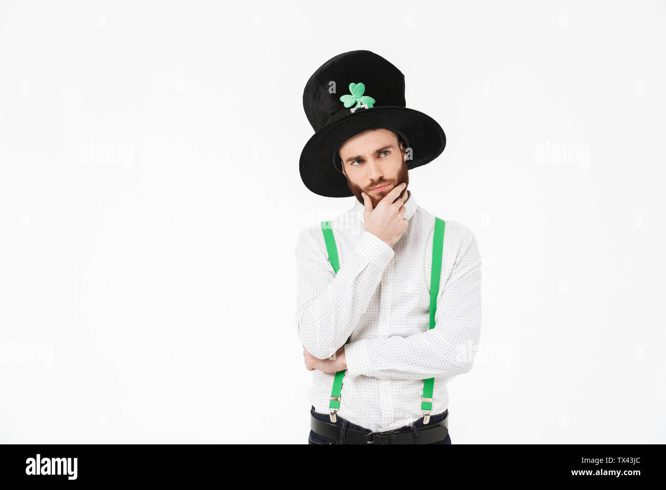 Man celebrating saint patricks day hi-res stock photography and images ...