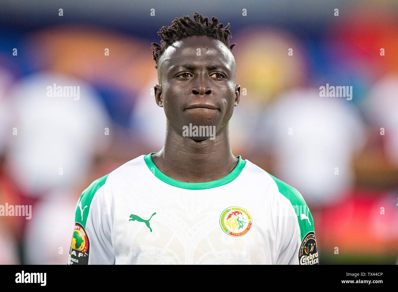 CAIRO, EGYPT - JUNE 23: Krepin Diatta of Senegal looks on during the ...