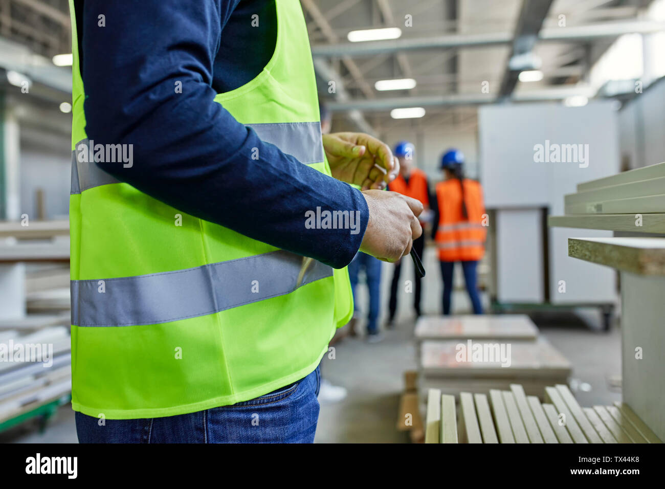 Worker vest hi-res stock photography and images - Alamy
