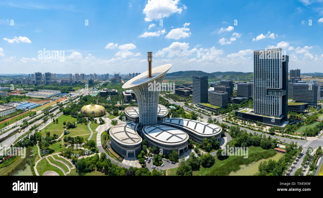 Guanggu Future Science and Technology City, Wuhan, Hubei Province Stock ...