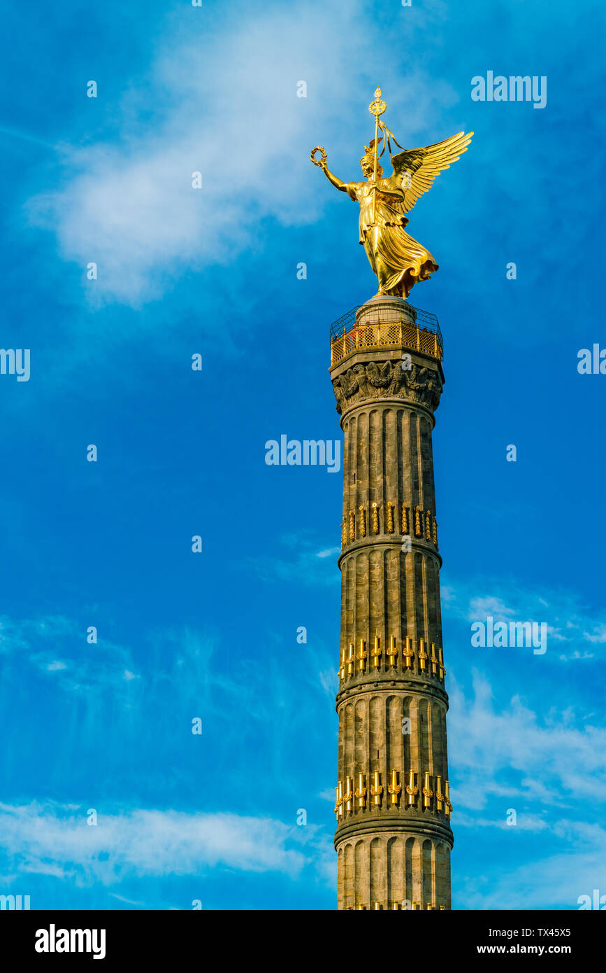 Germany, Berlin, view of victory column Stock Photo - Alamy