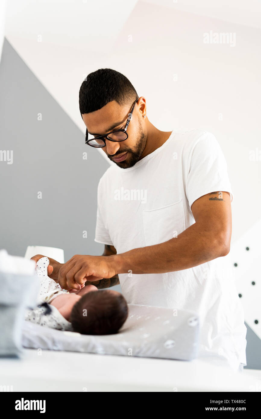 Changing diaper hi-res stock photography and images - Alamy