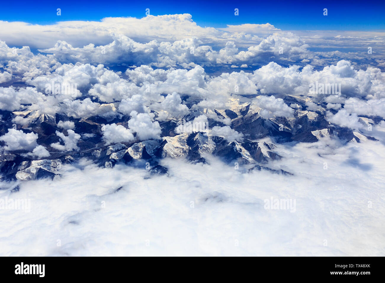 Chongqing-Xinjiang, aerial shooting Stock Photo - Alamy