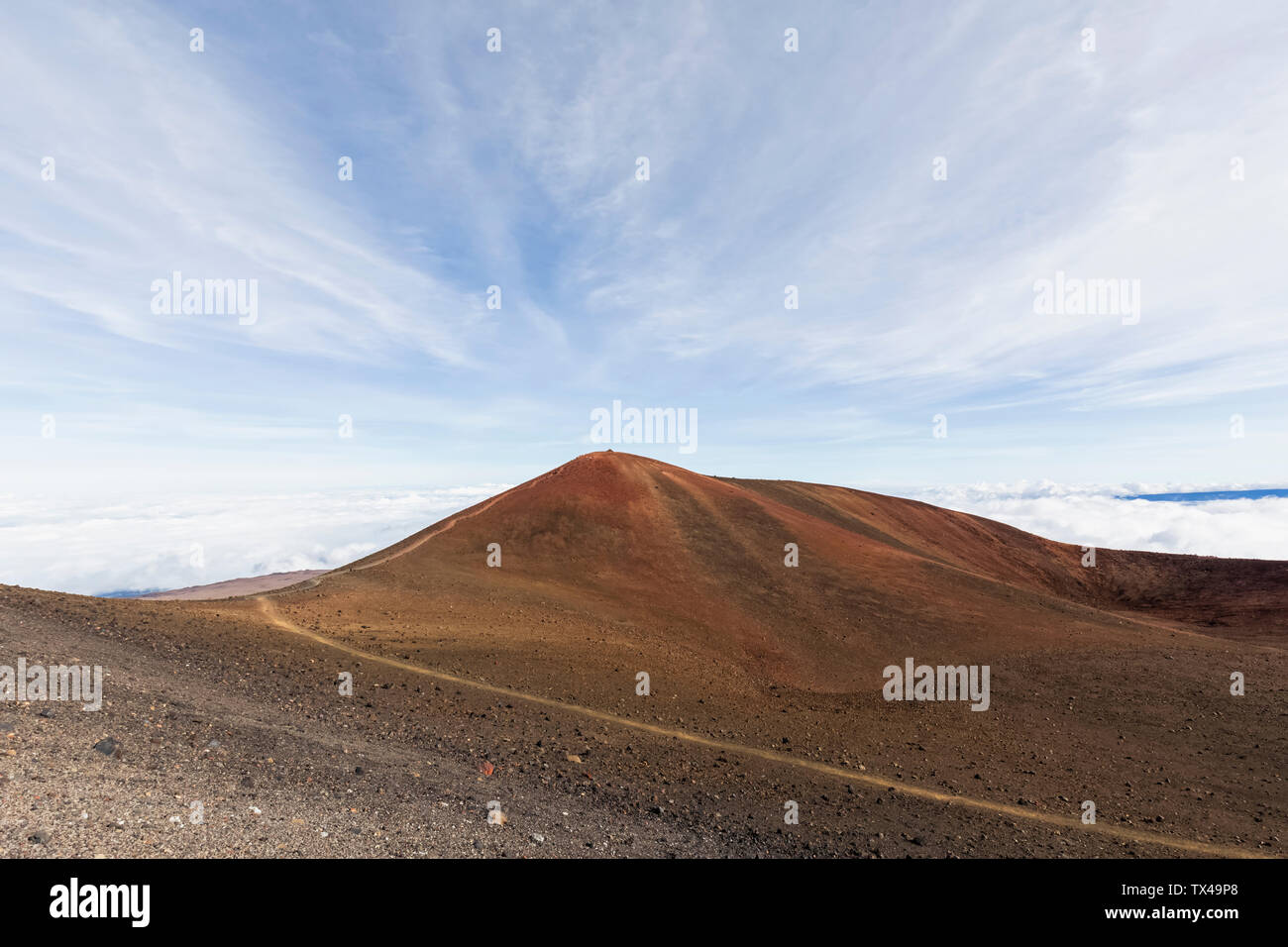 USA, Hawaii, summit of Mauna Kea volcano Stock Photo - Alamy