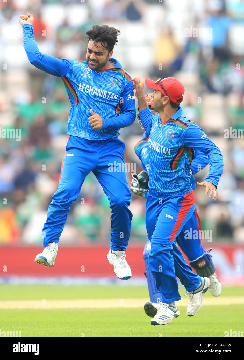 Rashid khan cricket world cup hi-res stock photography and images - Alamy