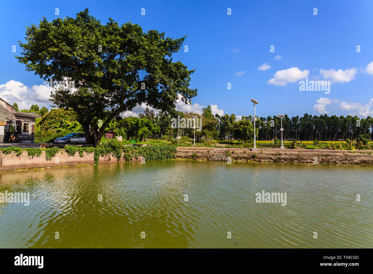 Sanmenli Village, Bunker Tower, Kaiping, Guangdong Province Stock Photo ...
