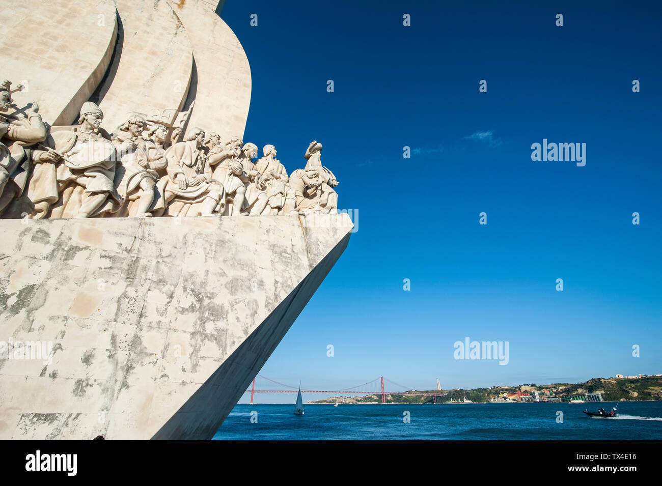 Portugal, Lisbon, Belem, Monument to the Discoveries Stock Photo - Alamy