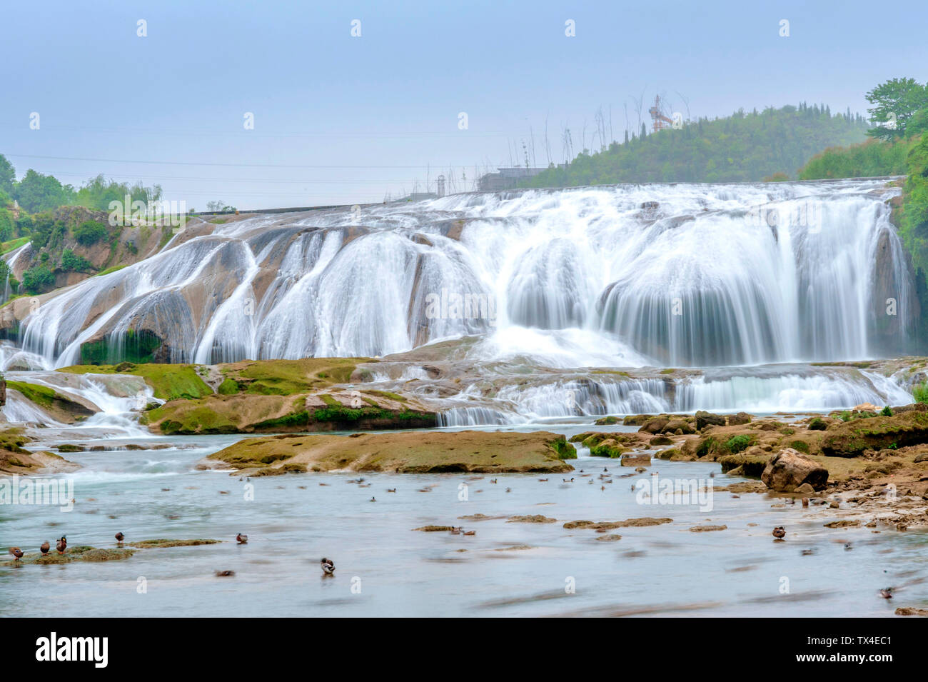 Steep pond slope hi-res stock photography and images - Alamy