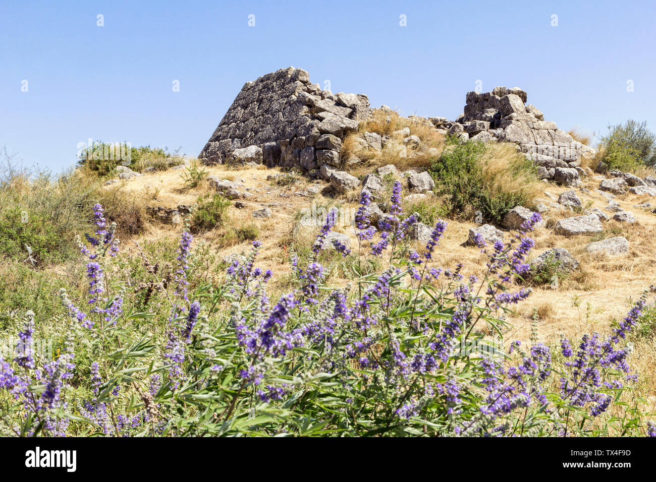 Greece, Argolis, Pyramid of Hellinikon Stock Photo - Alamy