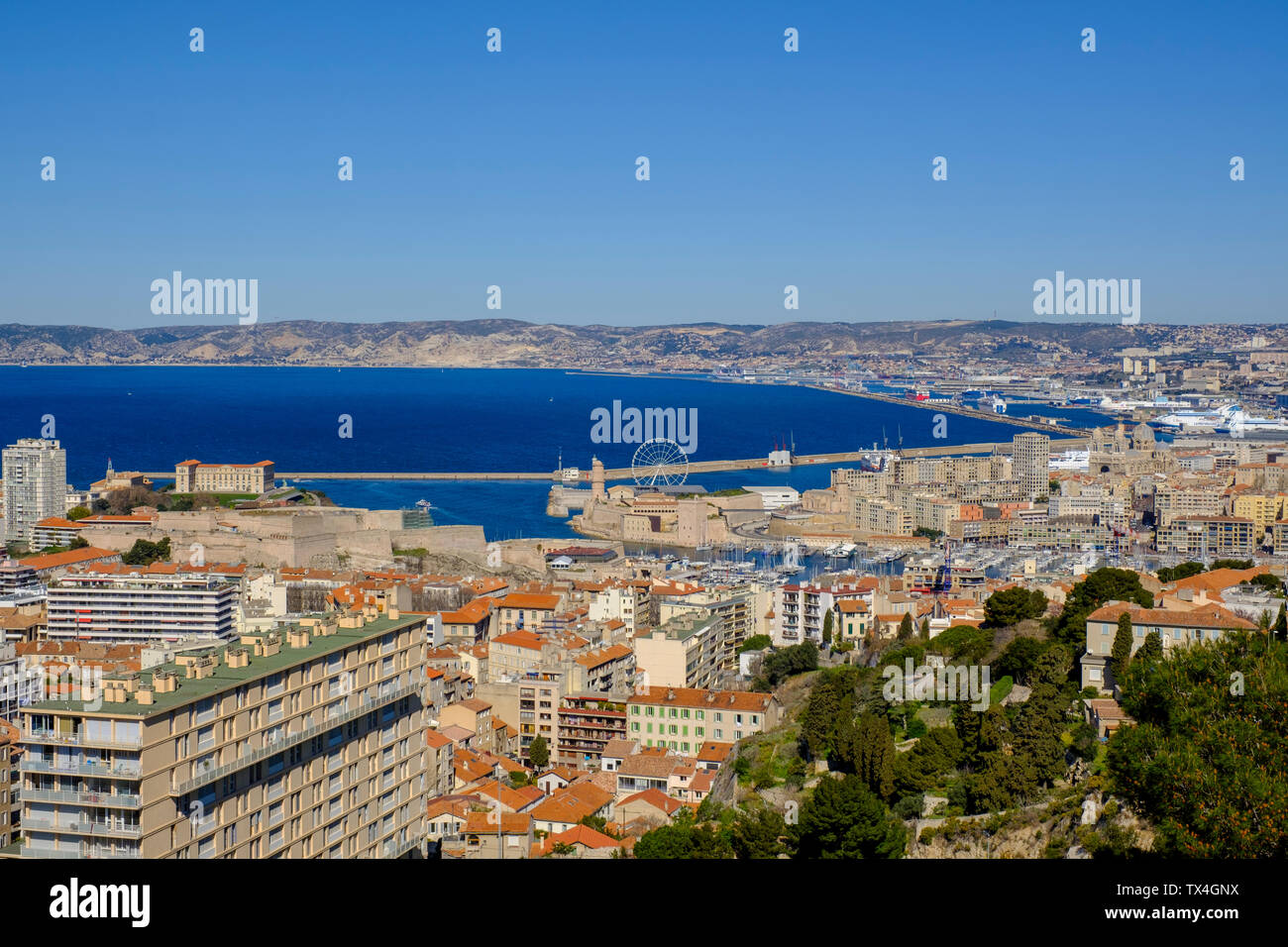 Marseille view hi-res stock photography and images - Alamy