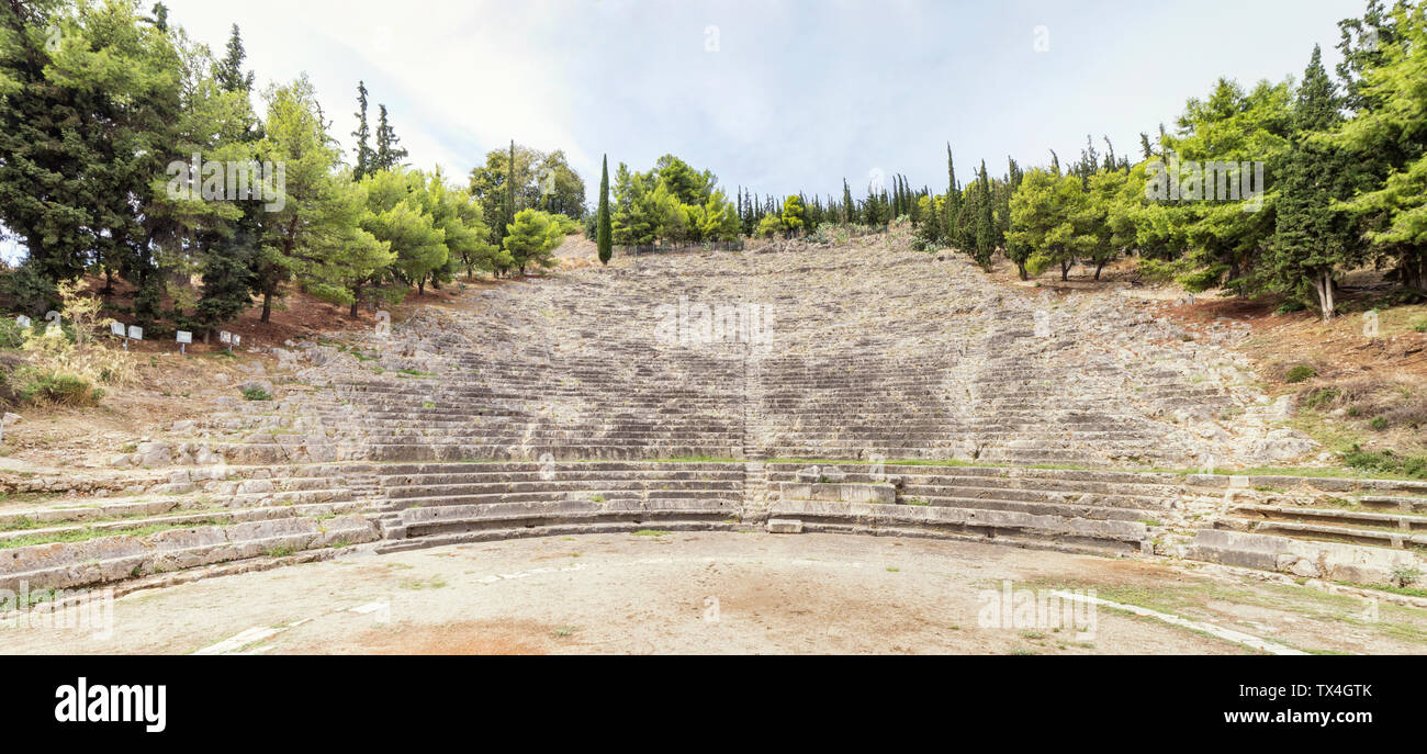 Greece, Argos, antique theater Stock Photo - Alamy