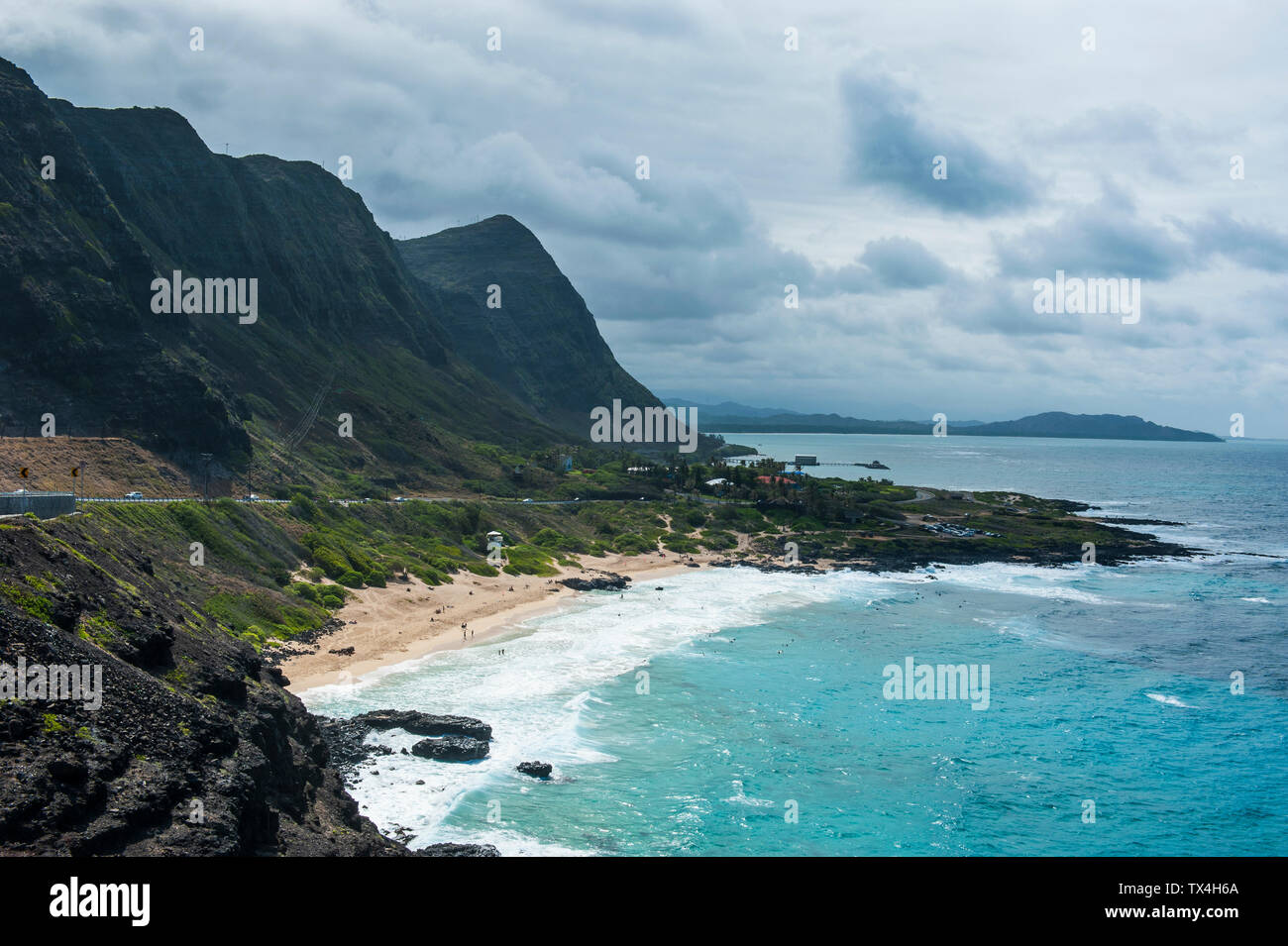 Hawaii, Oahu, Kaupo beach Stock Photo - Alamy