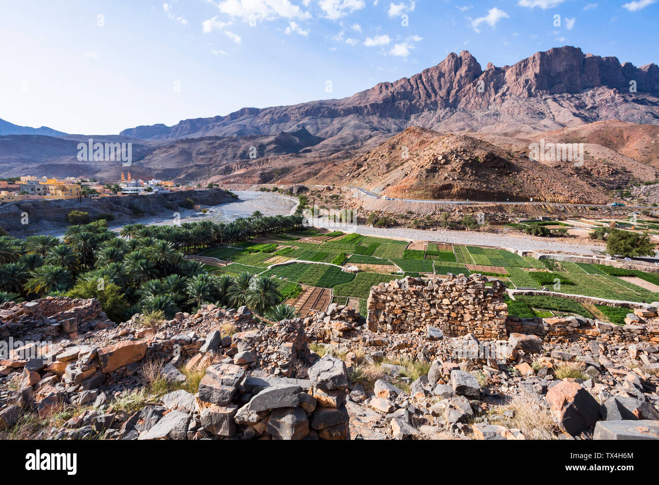 Fields of Al Hamra, Ad Dakhiliyah, Oman Stock Photo - Alamy