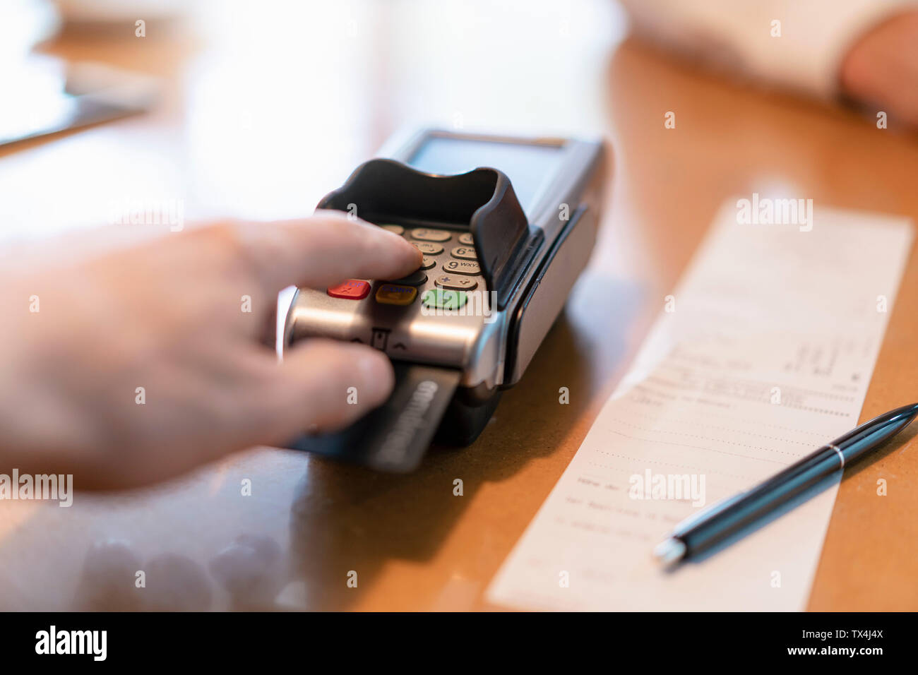 Mature man debit card hi-res stock photography and images - Alamy