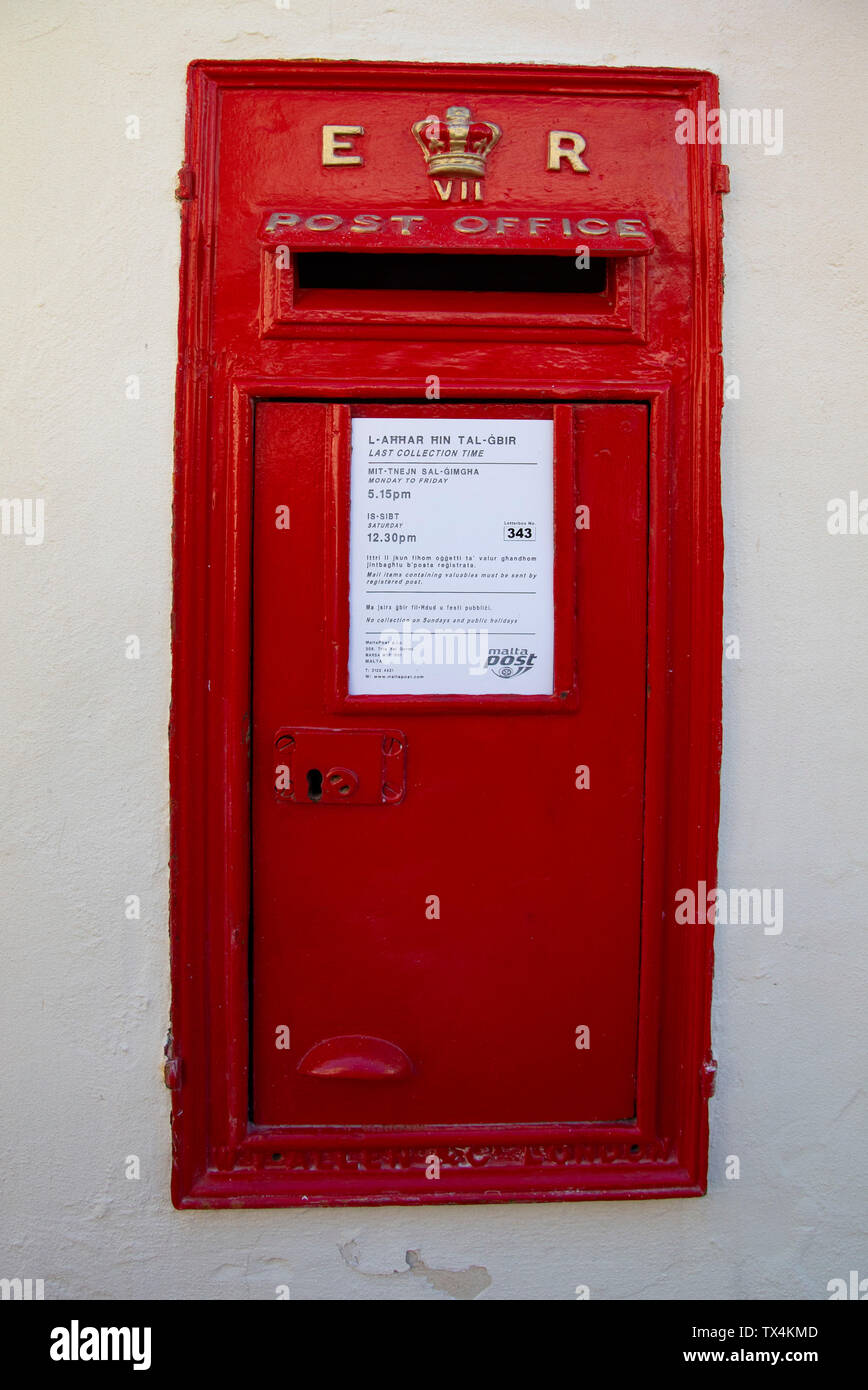 Malta postal service hi-res stock photography and images - Alamy