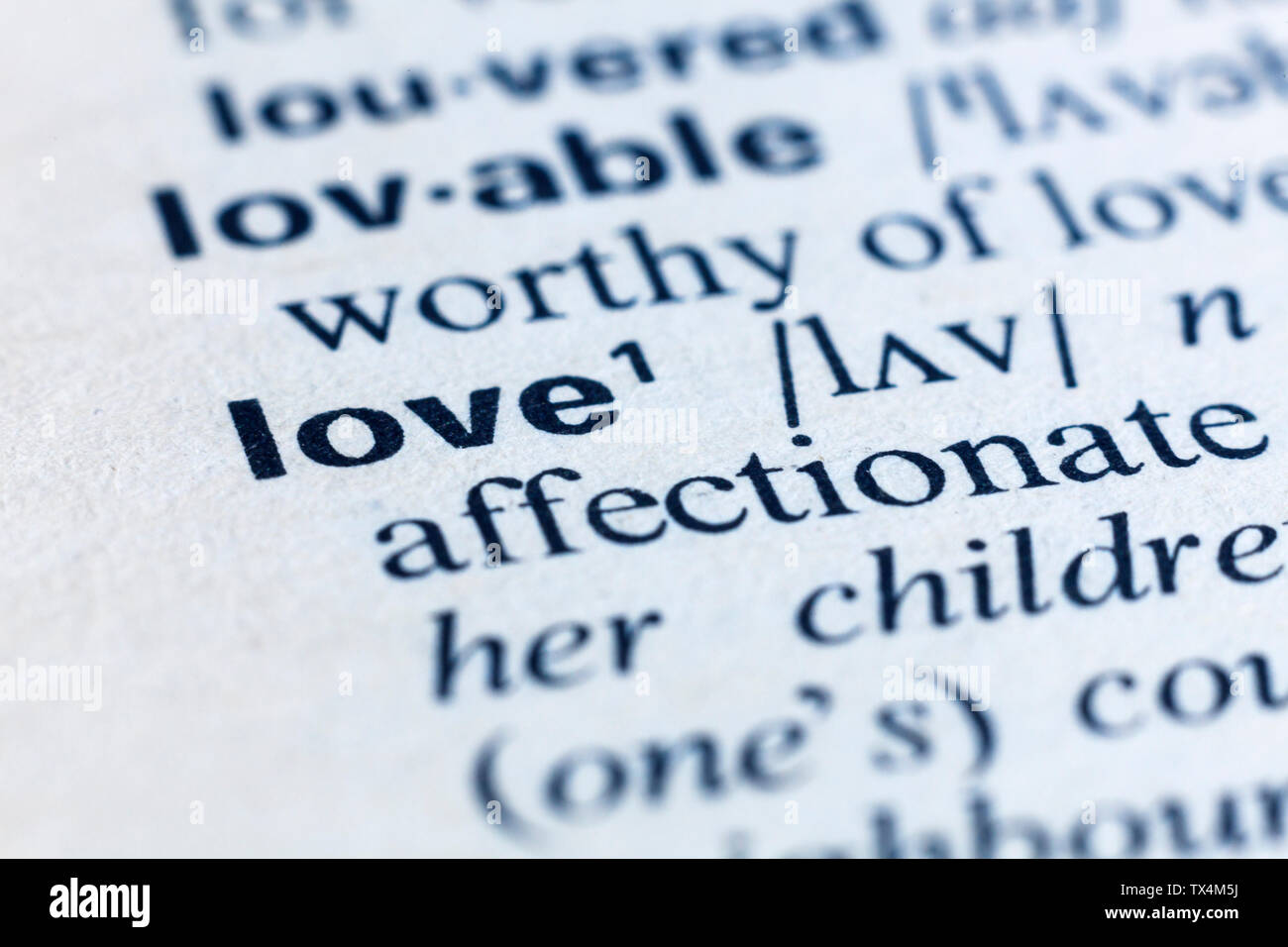 Full dictionary page hi-res stock photography and images - Alamy