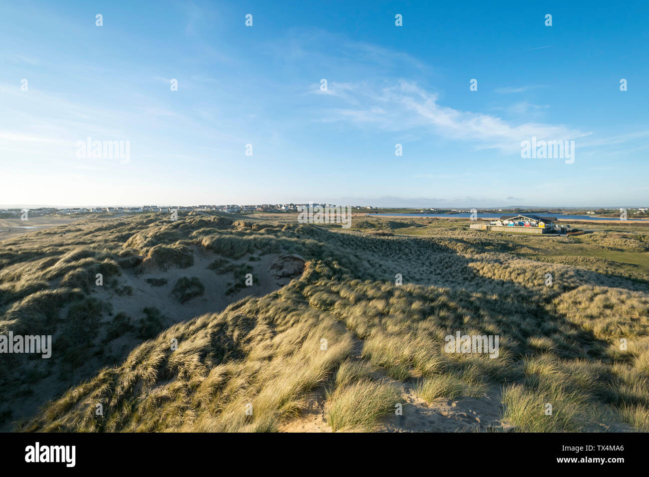 Traeth llydan sand dunes hi-res stock photography and images - Alamy