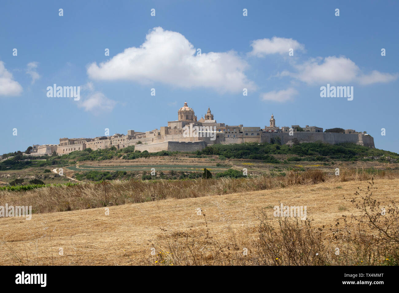 Mdina medieval walled city hi-res stock photography and images - Alamy