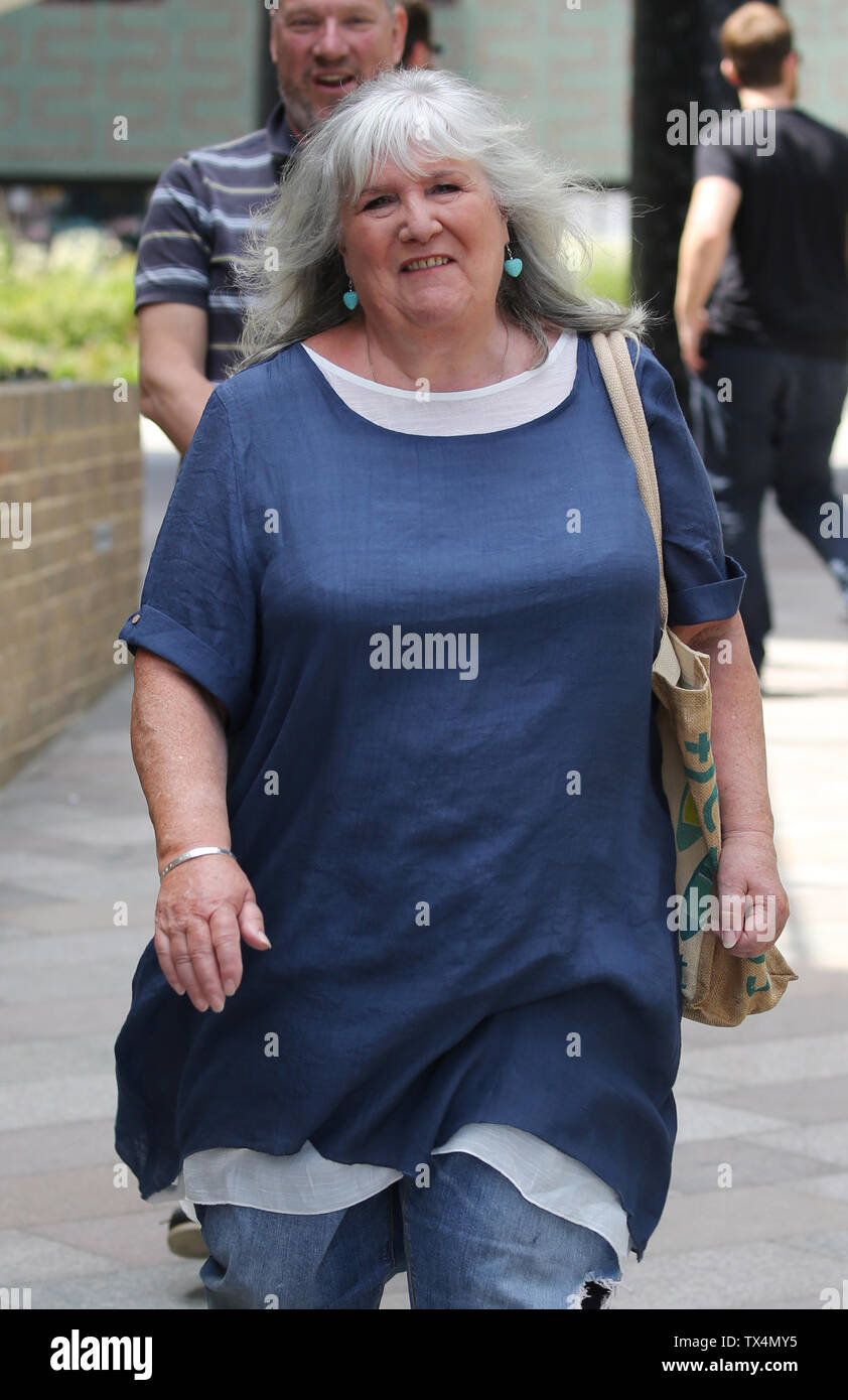 Jane Cox outside ITV Studios today Featuring: Jane Cox Where: London ...
