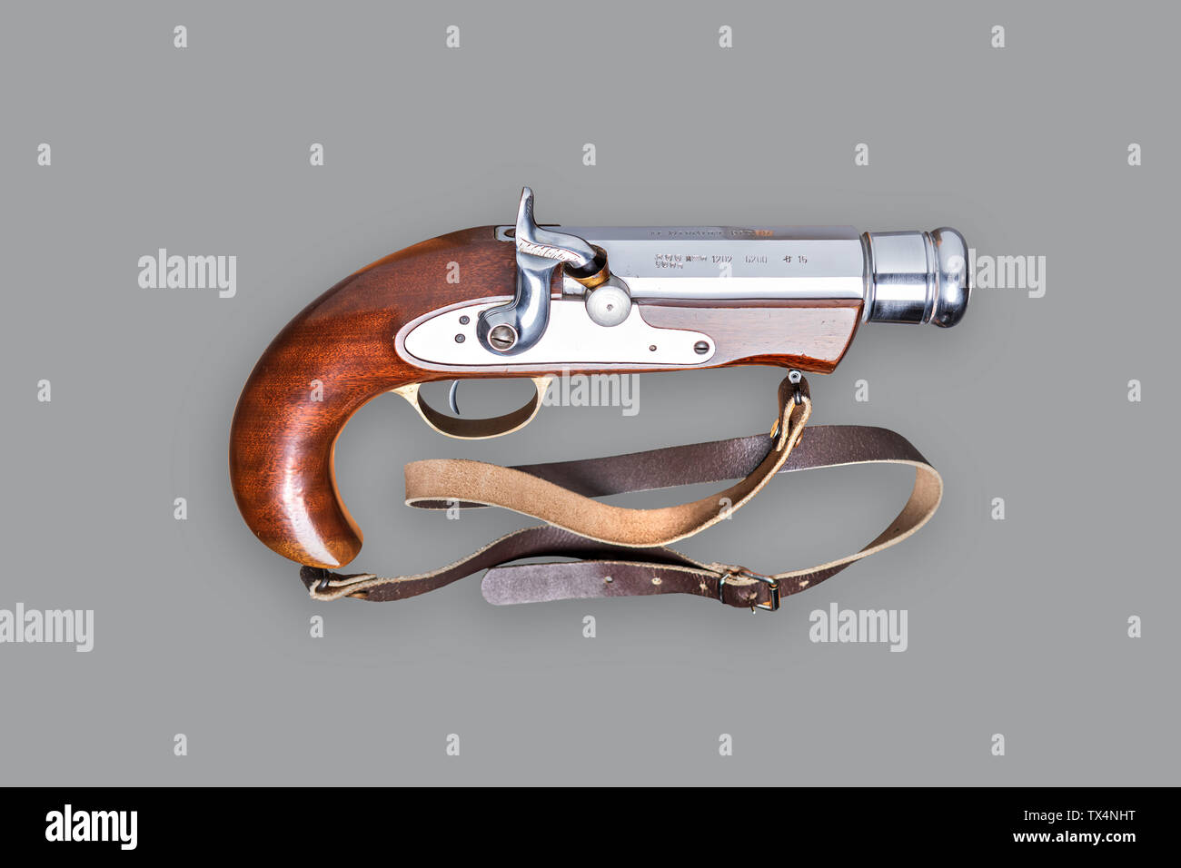 Boeller alias saluting gun. Boellerschiessen in Germany or ...