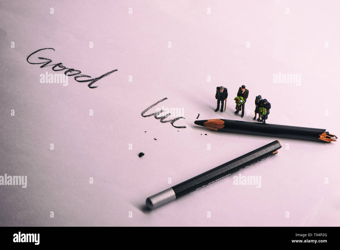 Hand written English font creative illustration Stock Photo - Alamy