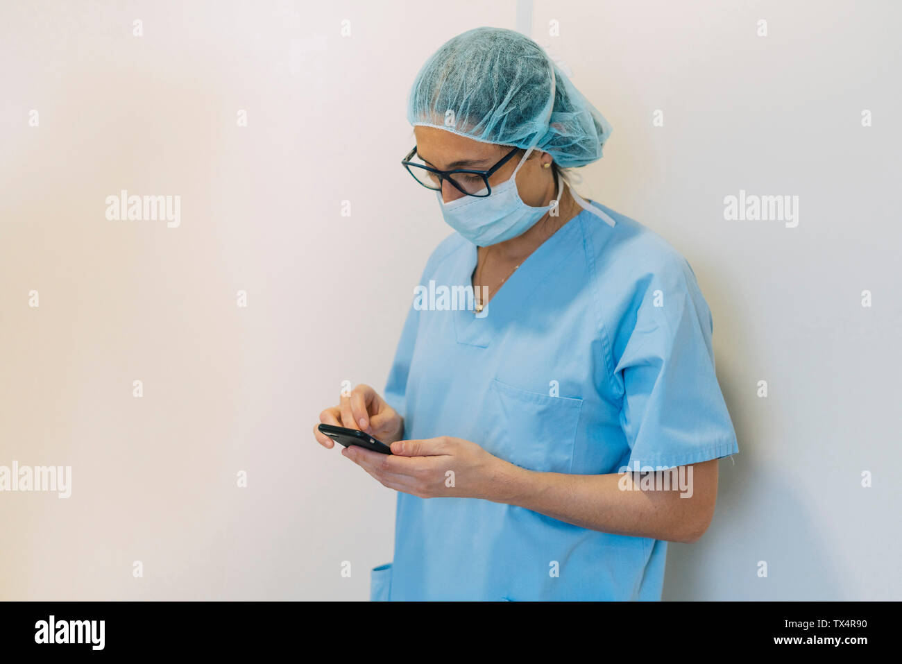 Preparation for hospital surgery hi-res stock photography and images ...