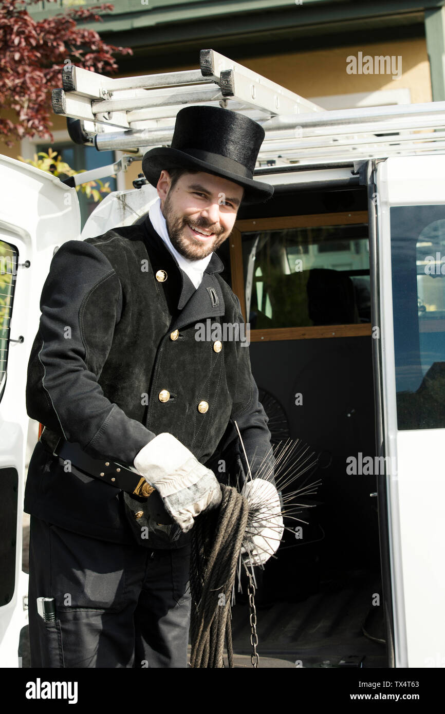 Uniform of chimney sweep hi-res stock photography and images - Alamy